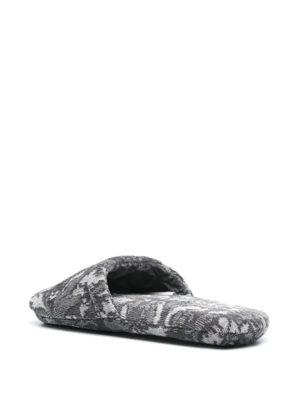 Versace Jacquard Slippers
