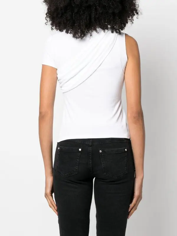 Blumarine Twist-detail T-shirt