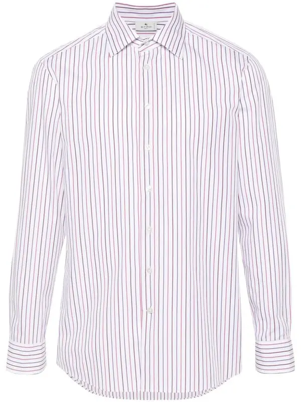Etro Striped Cotton Shirt