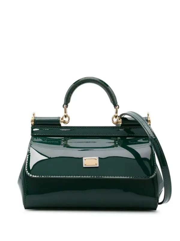 Dolce & Gabbana Small Sicily Tote Bag - Green