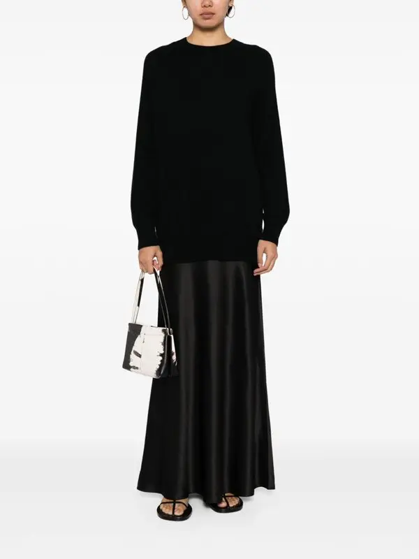 Christopher Esber Monument Layered Cashmere Dress - Black