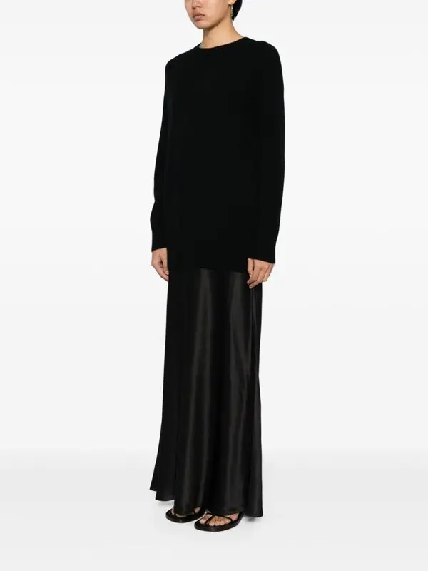 Christopher Esber Monument Layered Cashmere Dress - Black