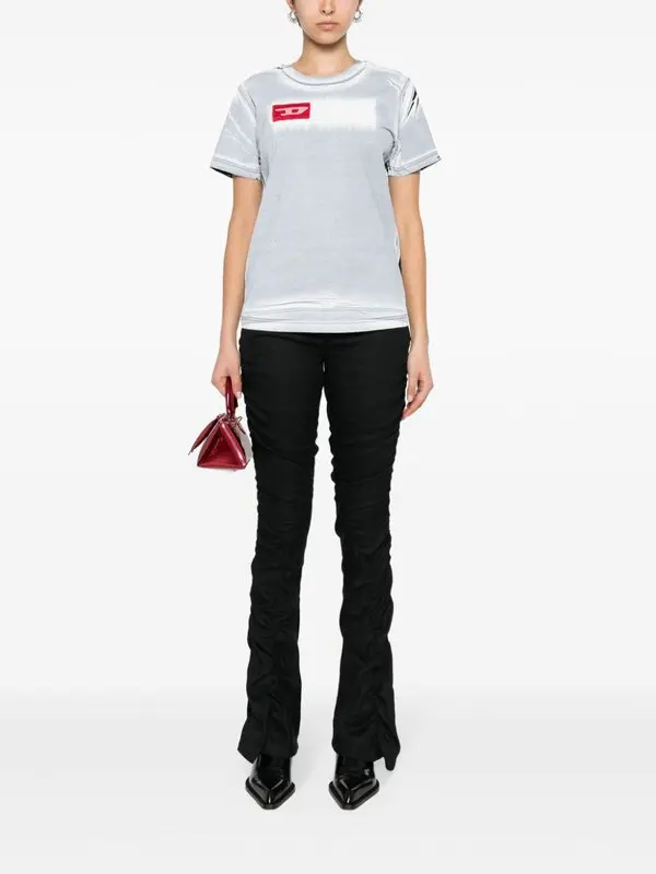 DIESEL® Creased-paint Cotton T-shirt