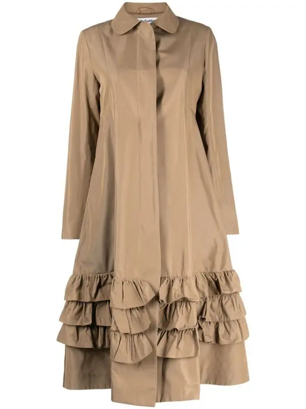 MOLLY GODDARD Lacey Ruffled Coat