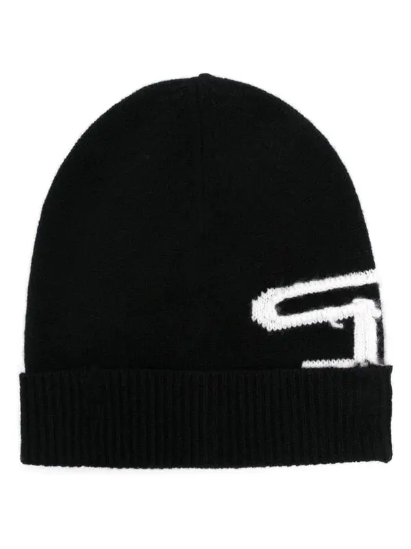 DIESEL® K-peel Logo-intarsia Beanie