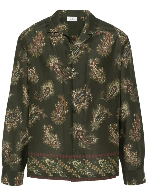 Etro Paisley-print Button-up Shirt