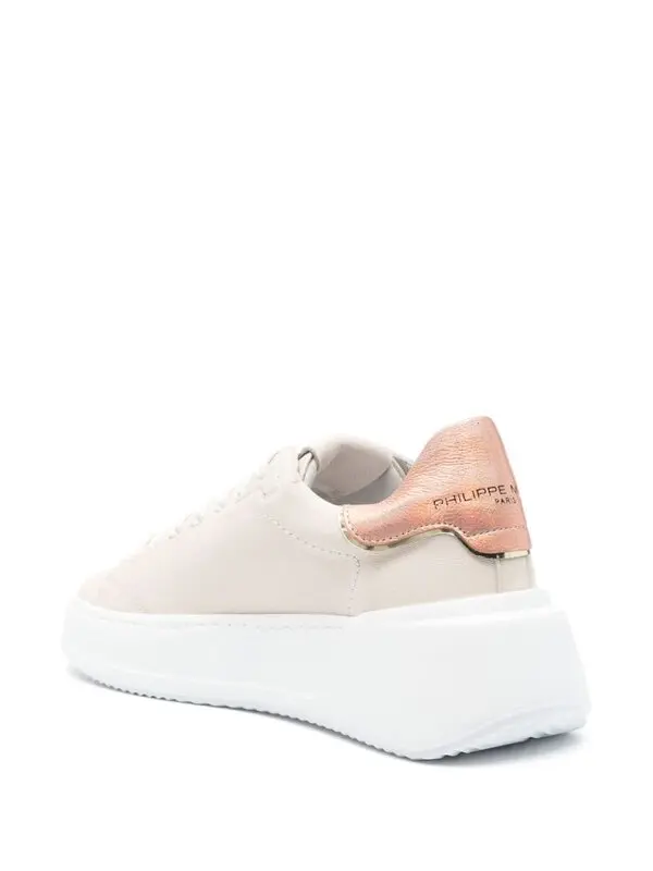Philippe Model Trés Temple Sneakers - Neutrals