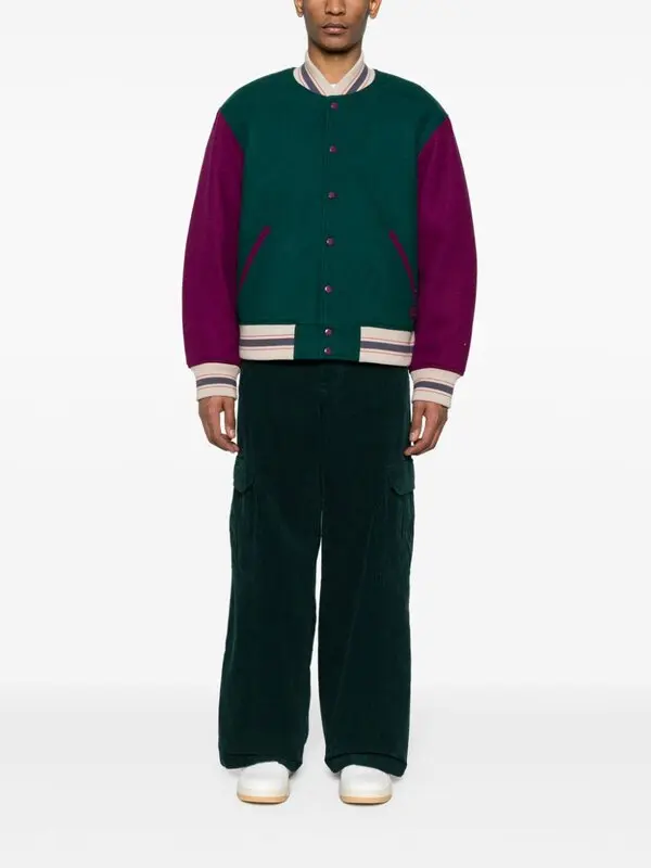 Acne Studios Colour-block Felted Jacket