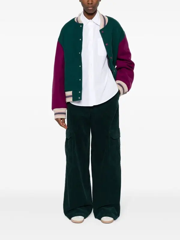 Acne Studios Colour-block Felted Jacket