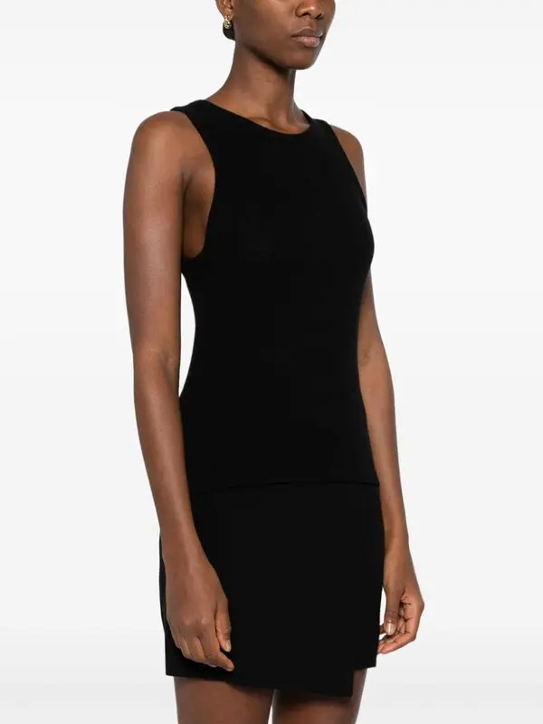 Max & Moi Debardeur Sleeveless Top - Black