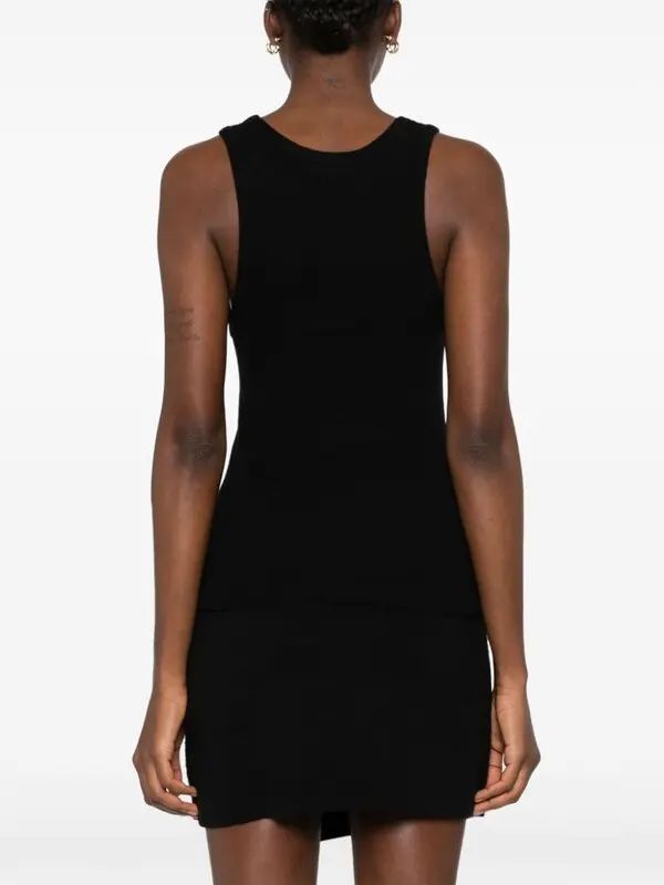 Max & Moi Debardeur Sleeveless Top - Black