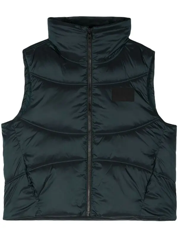 Calvin Klein Padded Ripstop Gilet - Green