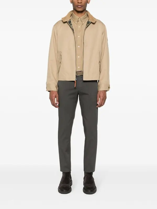 Polo Ralph Lauren Polo Pony-embroidery Stretch-cotton Shirt - Neutrals