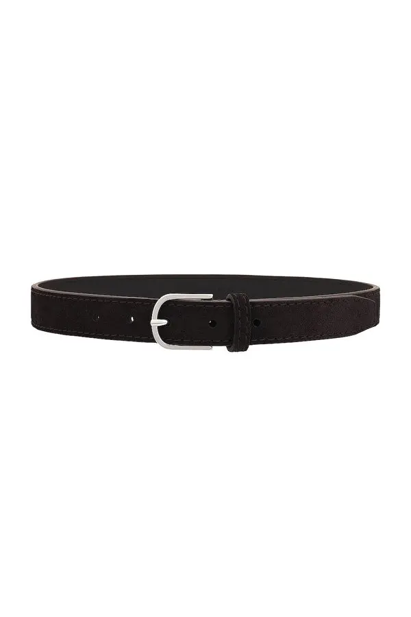 TOTEME Slim Trouser Belt - Espresso