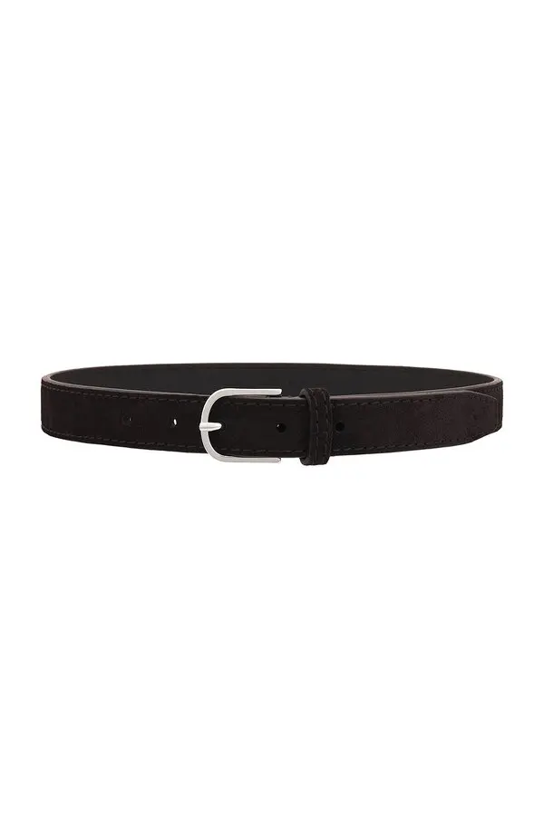 TOTEME Slim Trouser Belt - Espresso