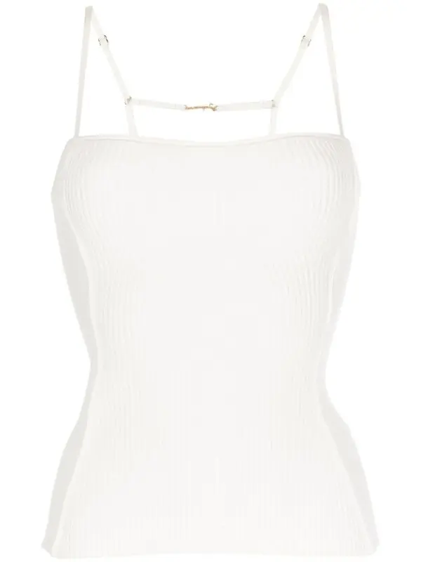 Jacquemus Sierra Ribbed-knit Top