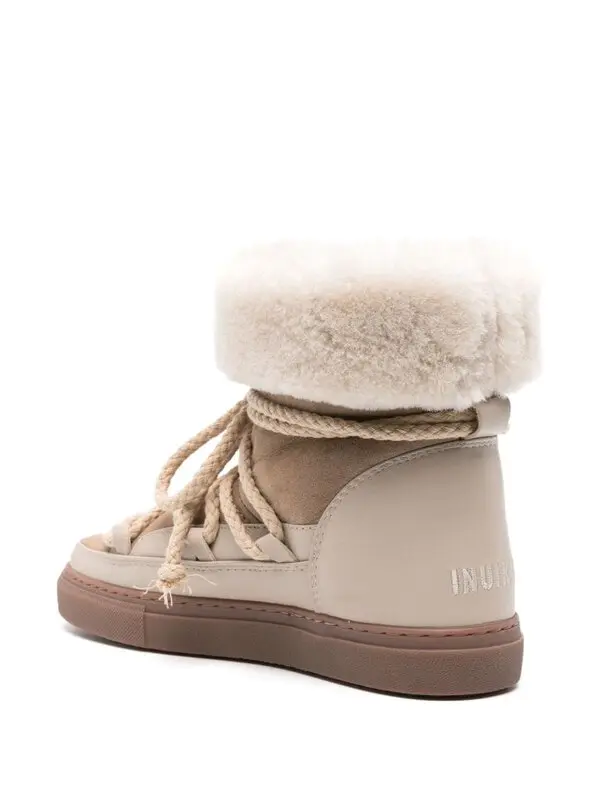 Inuikii Classic Leather Lace-up Boots - Brown