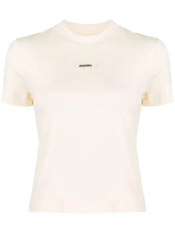 Jacquemus The Gros Grain T-shirt - Yellow