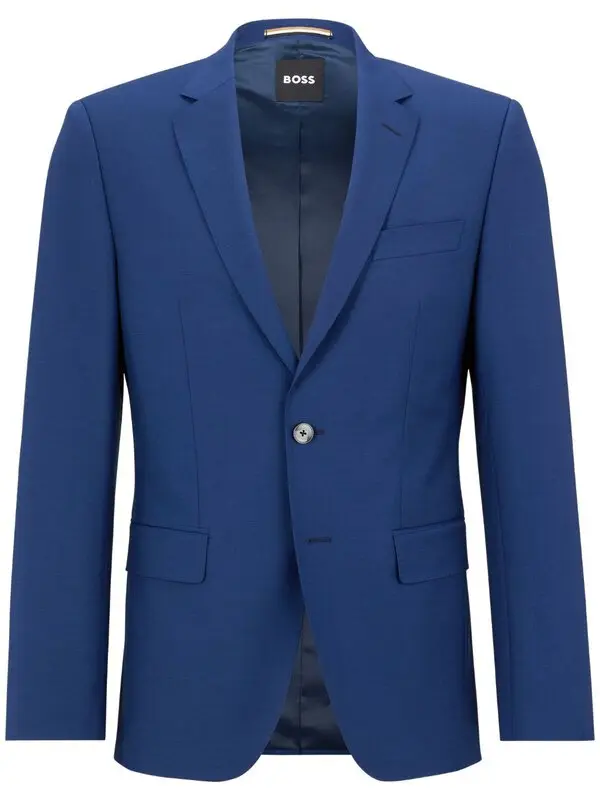 BOSS Single-breasted Blazer - Blue