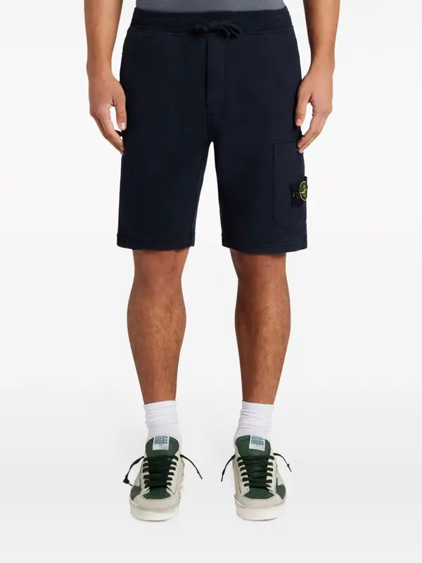 Stone Island Cotton Track Shorts