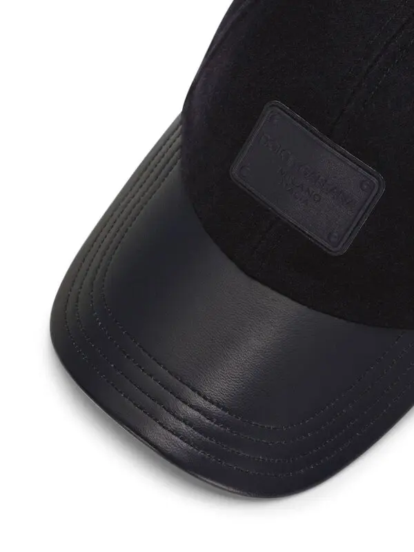 Dolce & Gabbana Logo-patch Cap - Blue