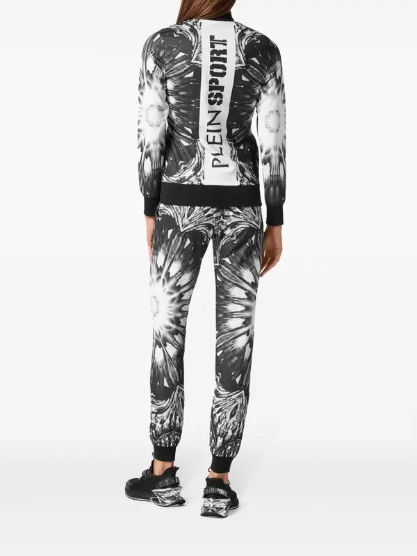 PLEIN SPORT Kaleidoscopic-print Tracksuit Set