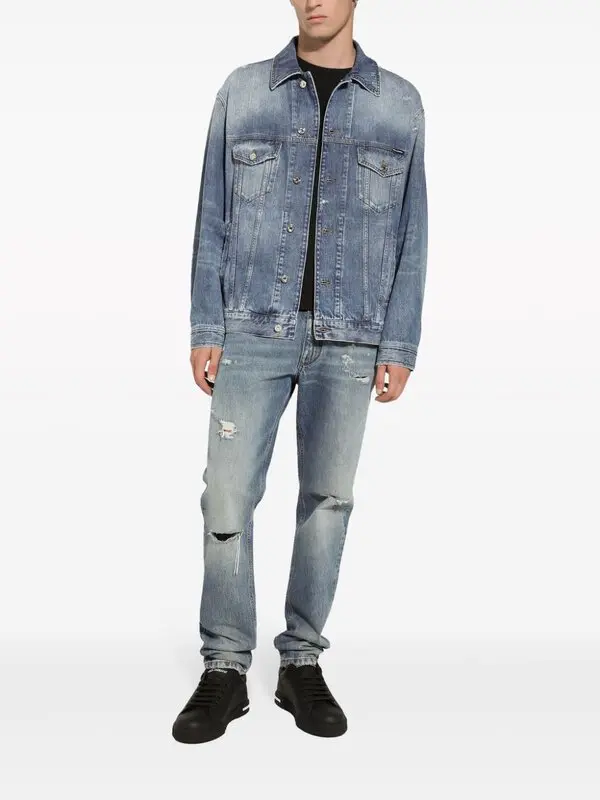 Dolce & Gabbana Cotton Denim Jacket