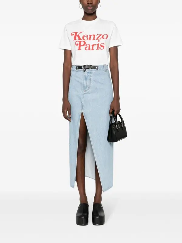 Kenzo Logo-print Cotton T-shirt - White