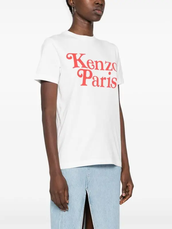 Kenzo Logo-print Cotton T-shirt - White