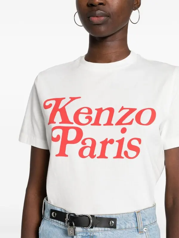 Kenzo Logo-print Cotton T-shirt - White