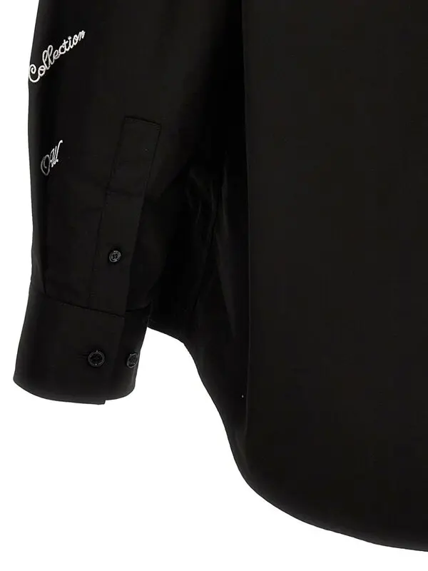Off-White 23 Heavycot Cotton Overshirt - Black