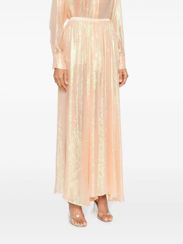 FORTE_FORTE Jacquard Skirt - Neutrals