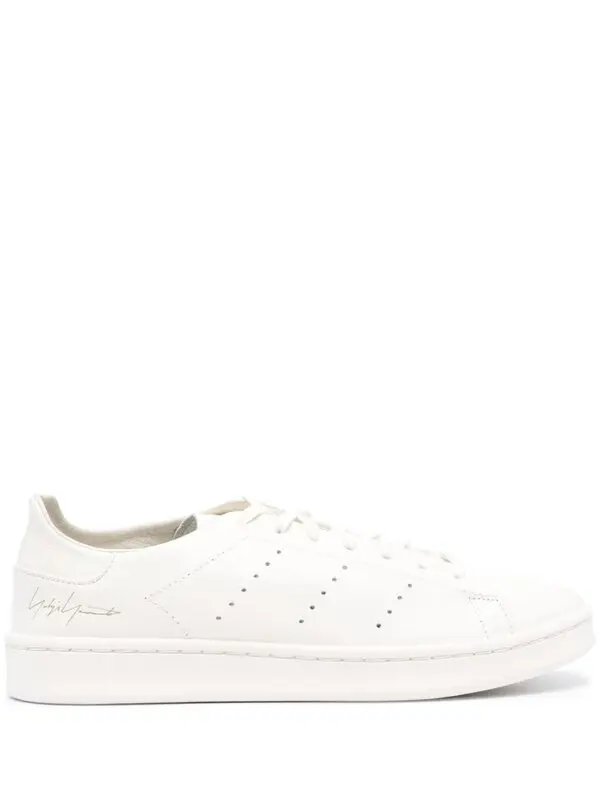 Y3 Stan Smith Leather Sneakers - White