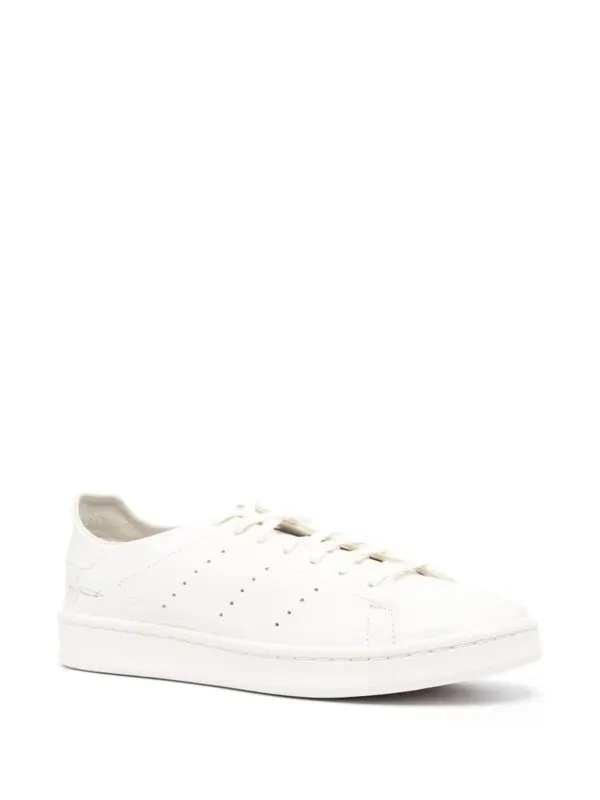 Y3 Stan Smith Leather Sneakers - White