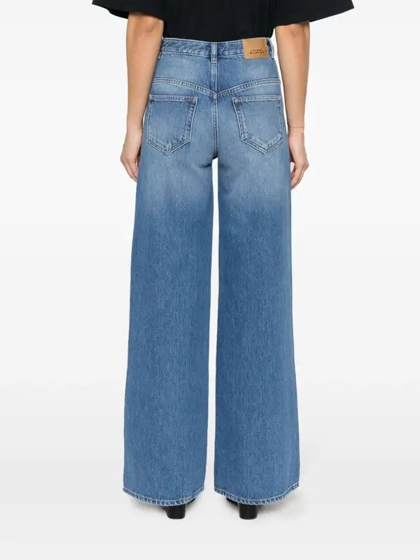 Isabel Marant Étoile Lemony Wide-leg Jeans
