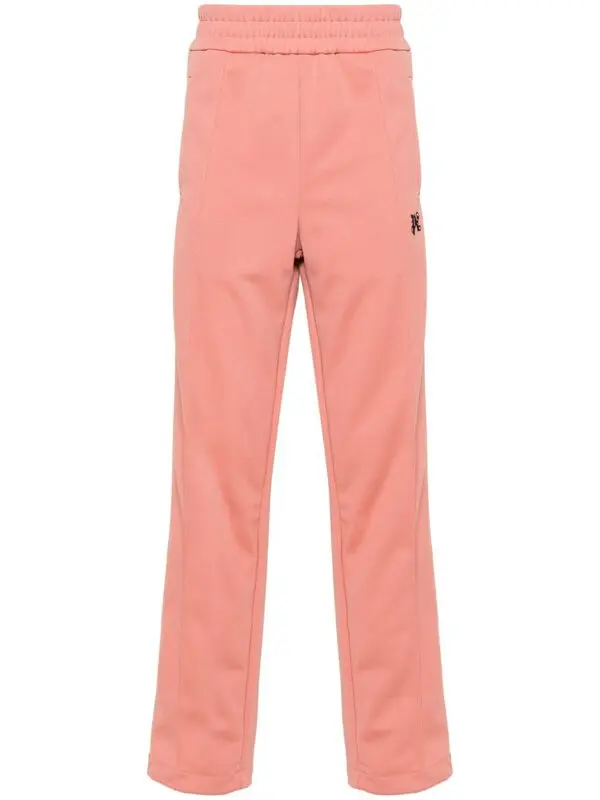 Palm Angels Logo Embroidered Track Pants - Pink