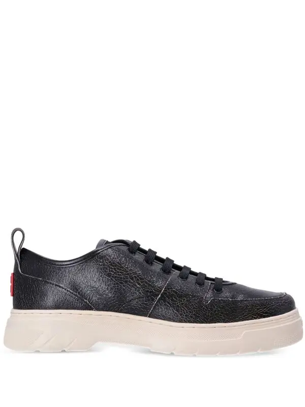 BOSS Urian Oxfr Leather Sneakers