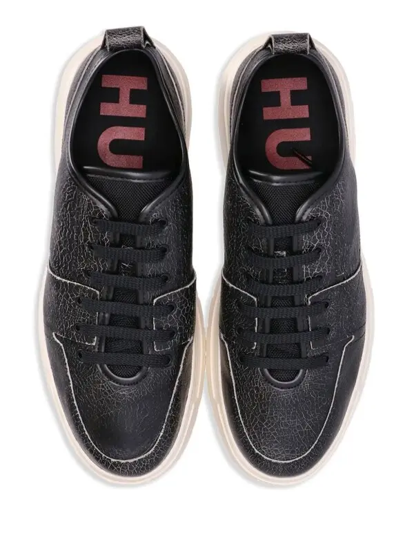 BOSS Urian Oxfr Leather Sneakers