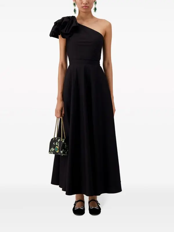 Giambattista Valli One-shoulder Maxi Dress - Black