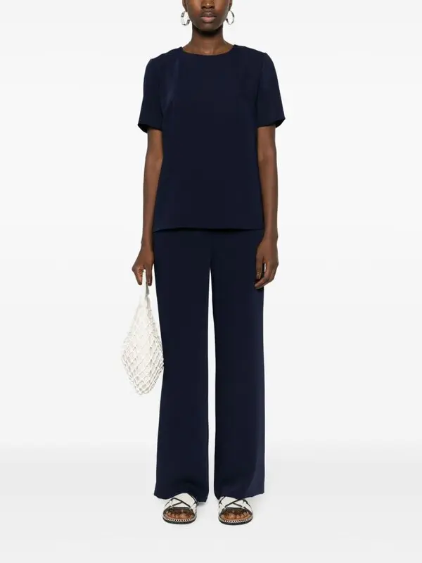 P.a.r.o.s.h Elasticated-waistband Trousers - Blue