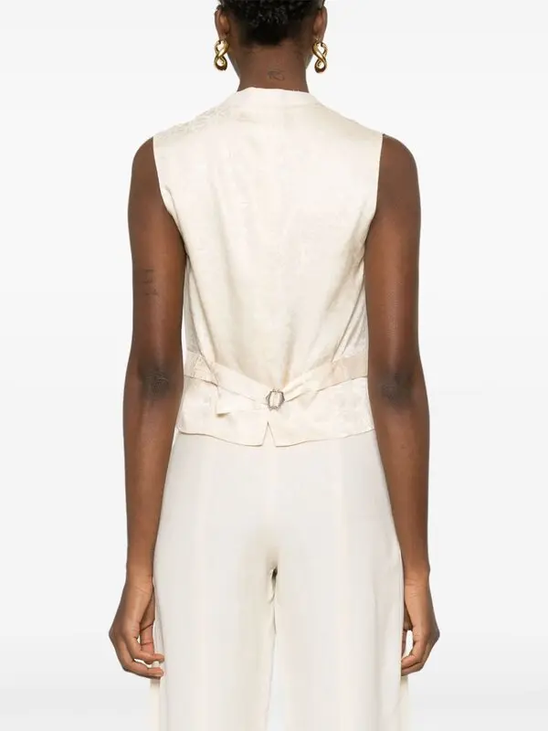 Ralph Lauren Logo-jacquard Vest - Neutrals