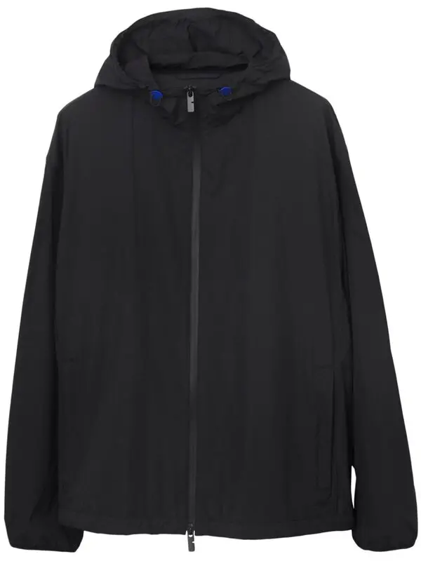 Burberry Embroidered Hooded Jacket