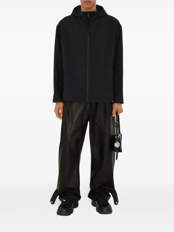 Burberry Embroidered Hooded Jacket