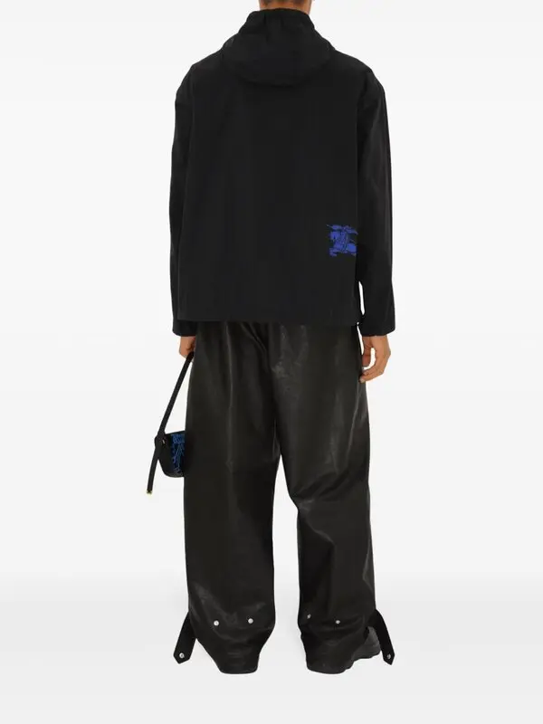 Burberry Embroidered Hooded Jacket