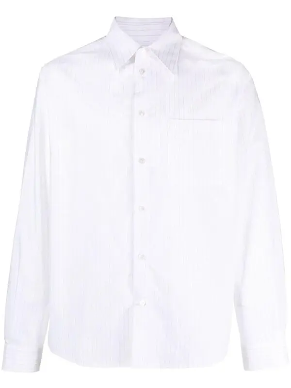 MAISON MARGIELA Pinstriped Cotton Shirt