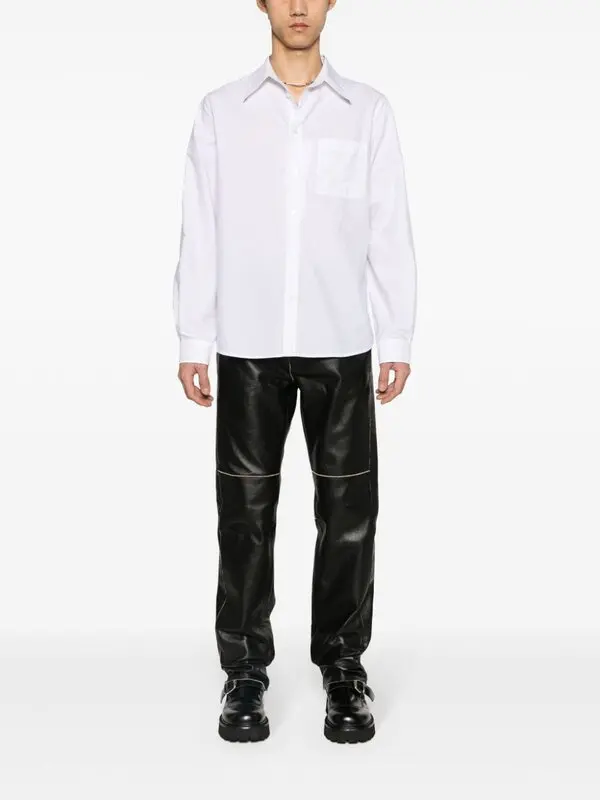 MAISON MARGIELA Pinstriped Cotton Shirt