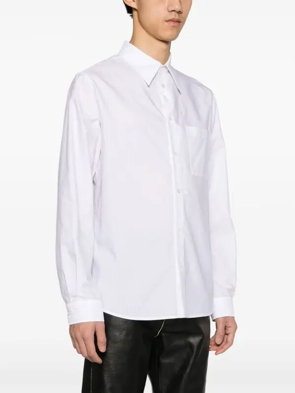 MAISON MARGIELA Pinstriped Cotton Shirt