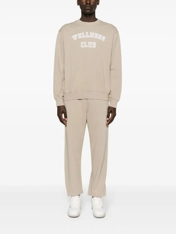 SPORTY & RICH Wellness Club Cotton Track Pants