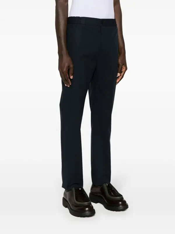 Etro Press-crease Cotton Trousers