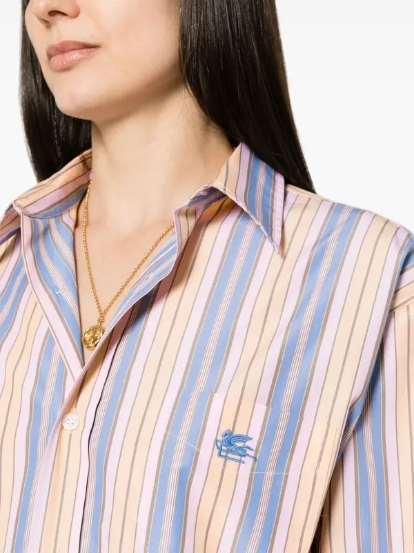 Etro Stripped Cotton Shirt